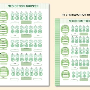Weekly Pill Tracker, Pill Tracker, Medication Tracker, Printable ...