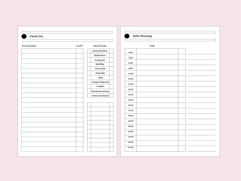 Ultimate Literature Review Planner, Dissertation Planner, Uk Literature ...