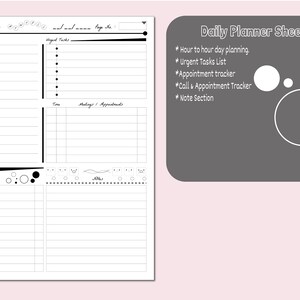 Work From Home Planner, Wfh, Planner Organizer, Meeting Organizer, Work ...