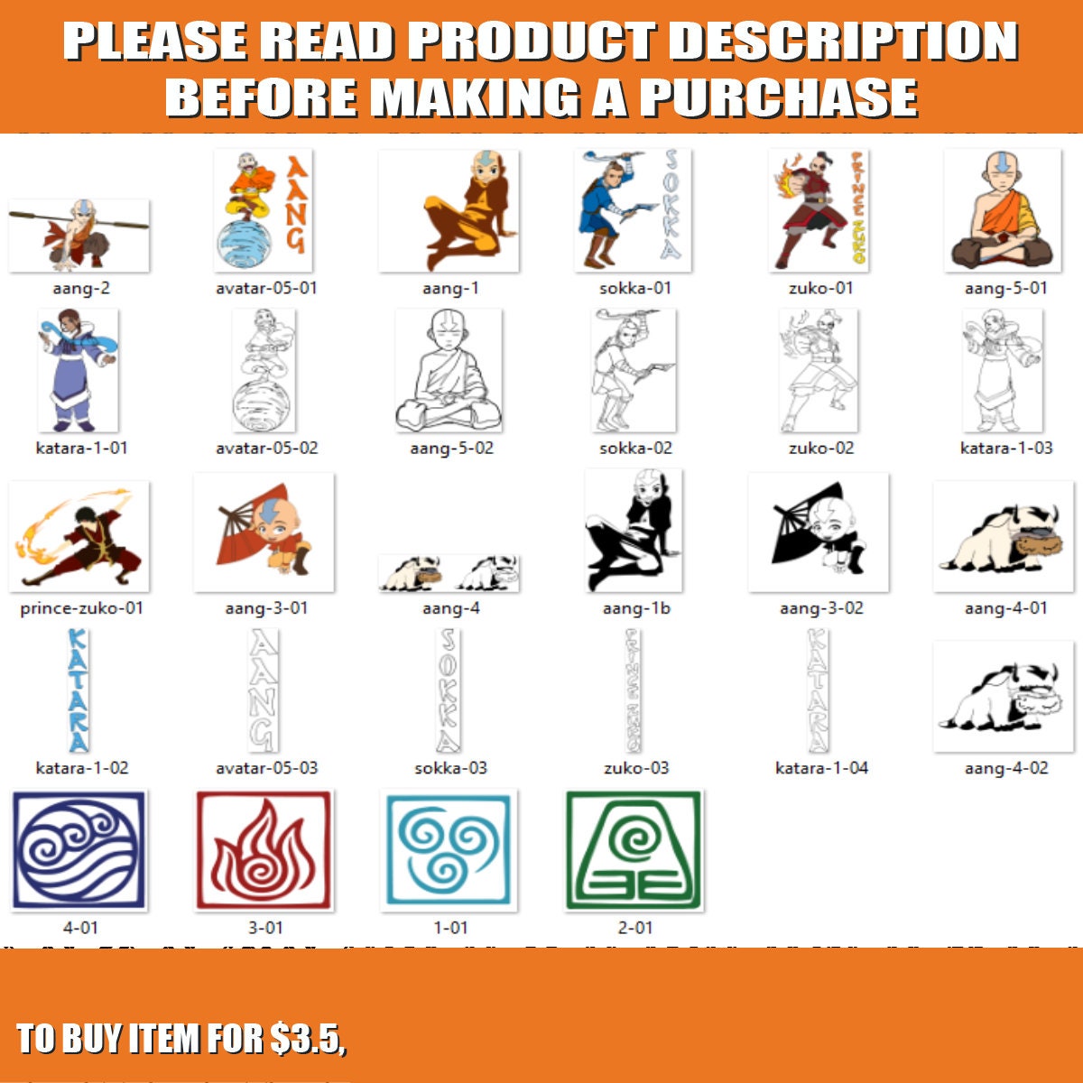 Avatar the Last Airbender Svg Bundle, Aang Svg, Avatar Svg,cricut ...