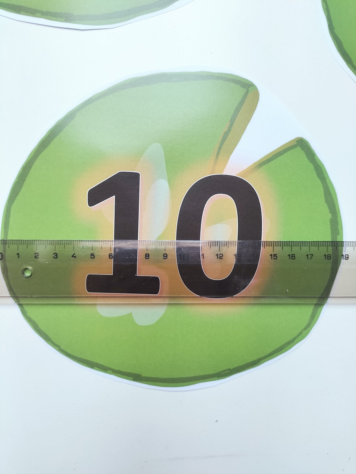 Lily Pad Number String for Classrooms, Nursery, Children's Bedrooms ...