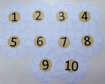 Lily Pad Number String for Classrooms, Nursery, Children's Bedrooms ...