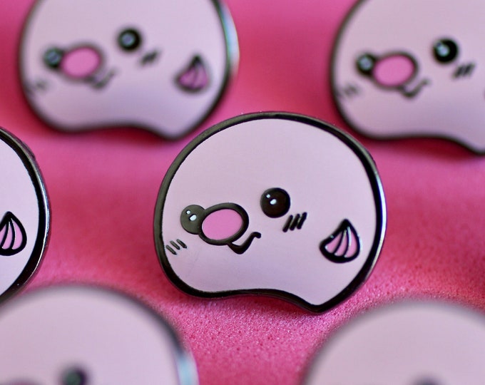 Baby Blobfish Pin - Blobfish Bean - by Collectibats - Etsy