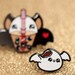 Mochi Bat Enamel Pin Redbean by Collectibats - Etsy