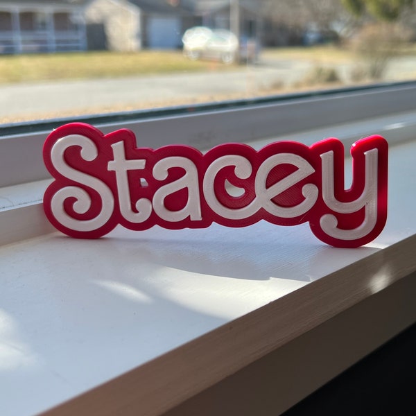 Barbie Name Tags - Etsy