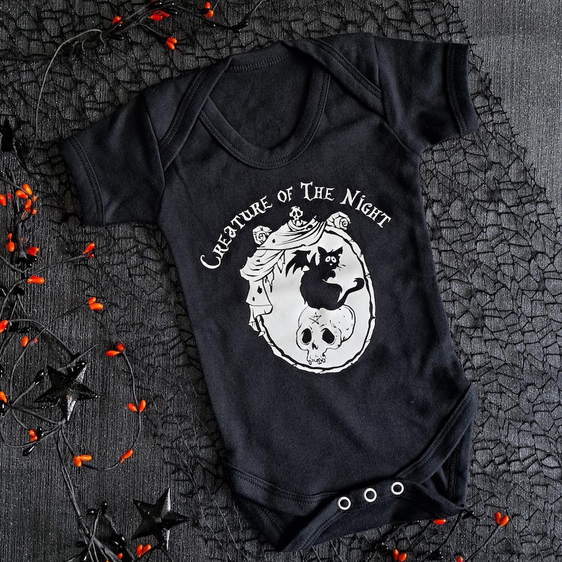 0 3 Months Baby Goth Clothes - Etsy UK