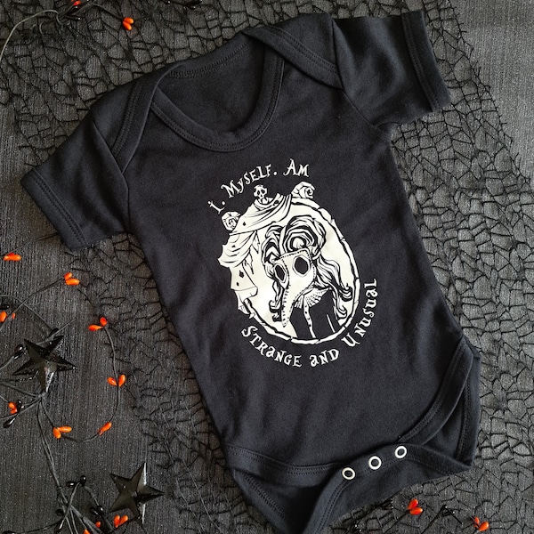 Newborn Gothic Onesie - Etsy UK