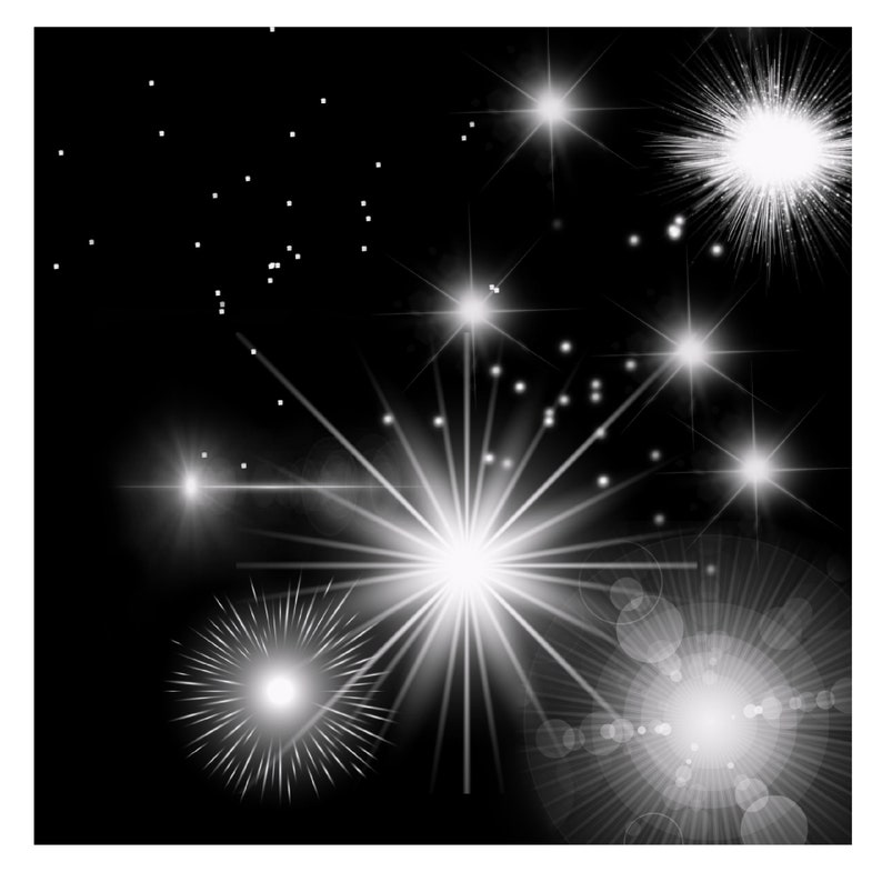 Procreate Shine & Light Stamps, Glow Brushes, Flare Brushes, Procreate ...