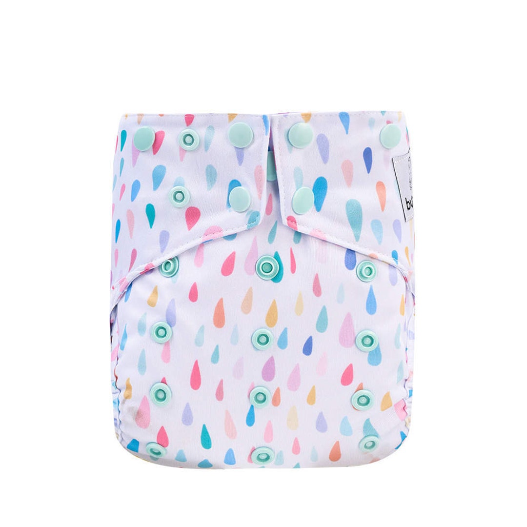 Summer Rain Cloth Diaper With Double Gussets & Inserts Included - Etsy