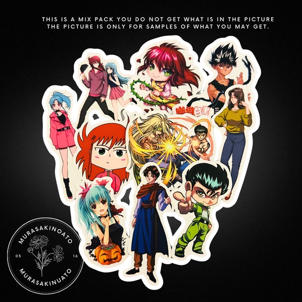 Anime Sticker Pack - Etsy