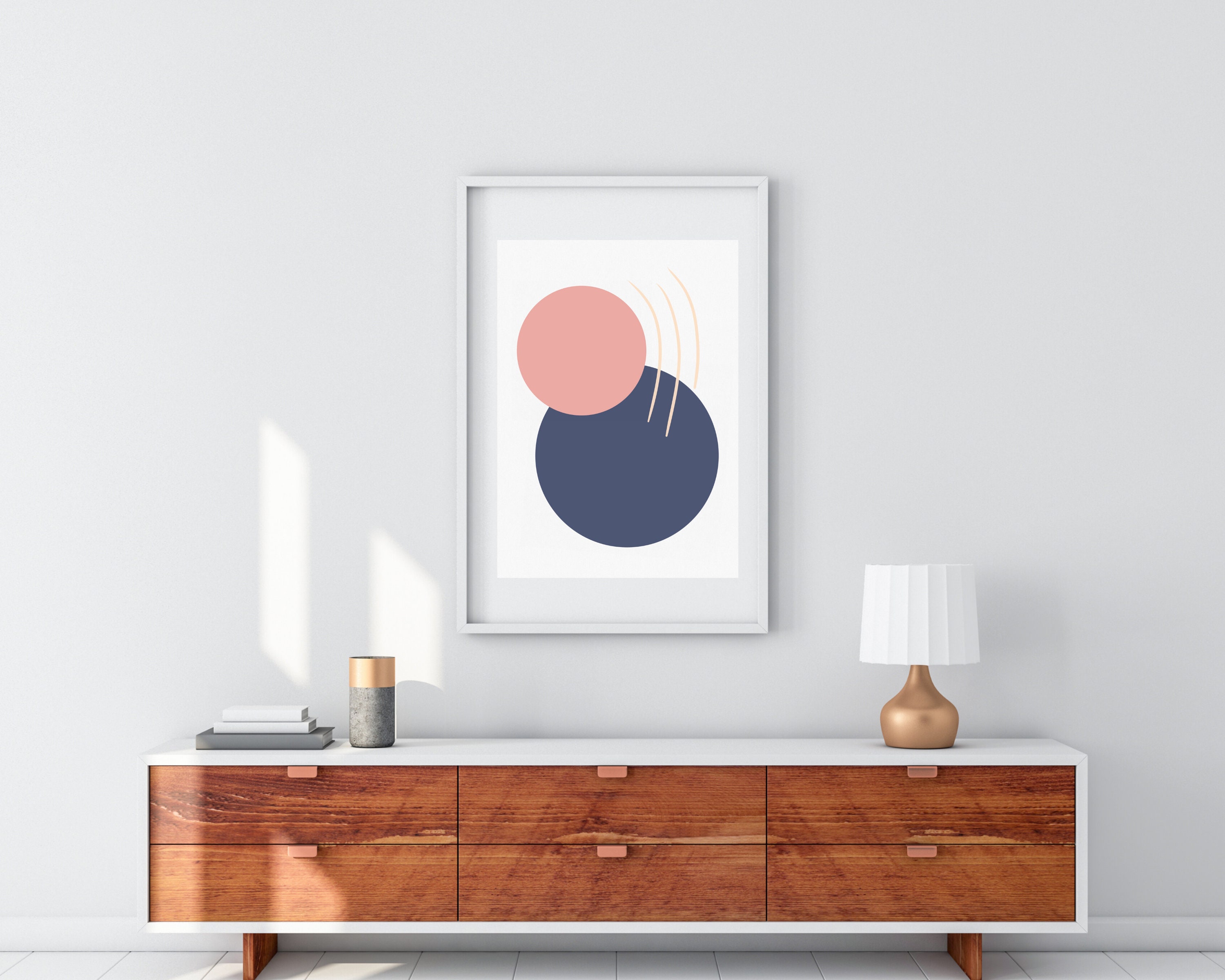 Unique Shape Print, Cute Colors and Design, Digital Art Print, Instant ...