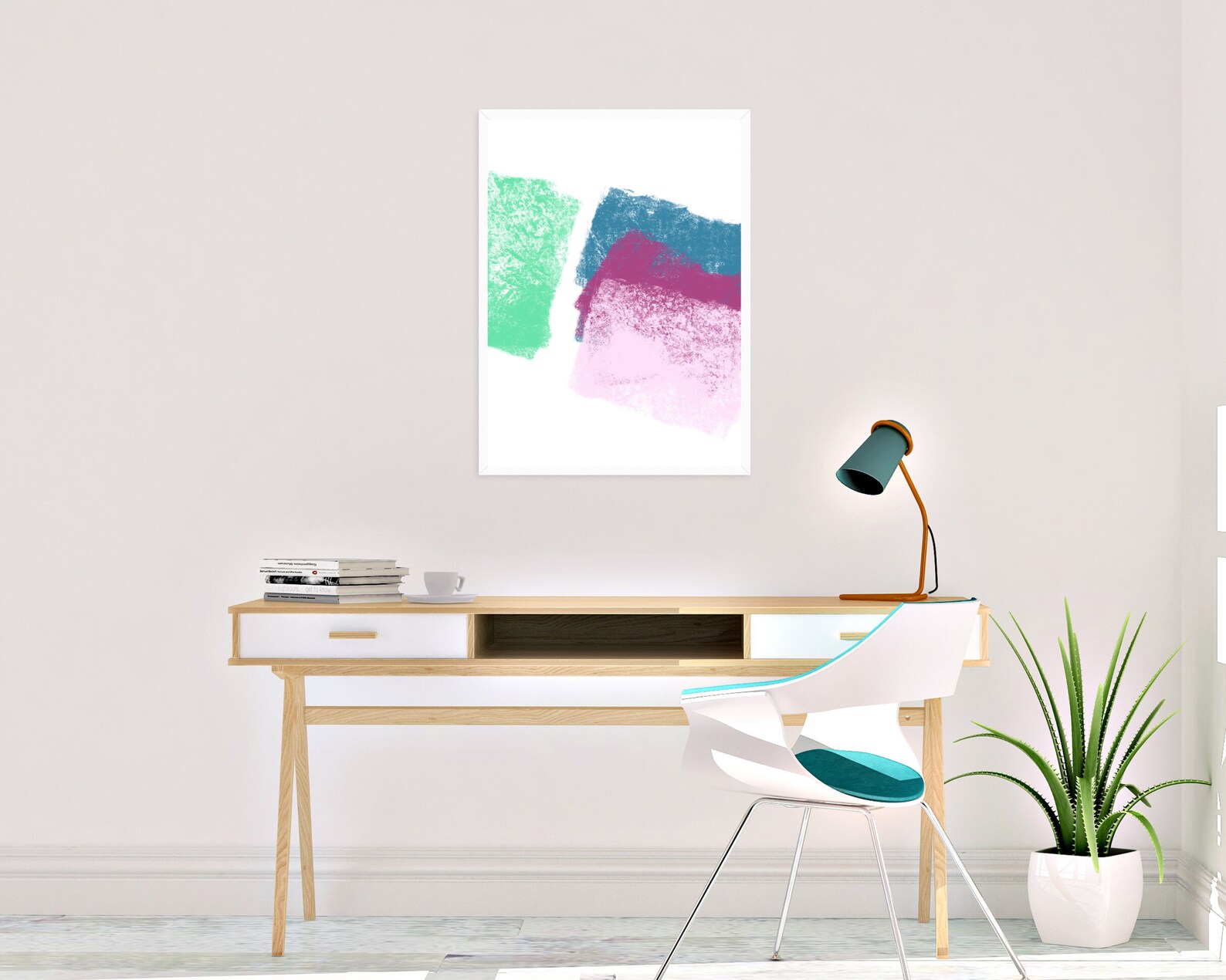Vibrant Art Print, Colorful Wall Art, Abstract Home Decor, Home Wall ...