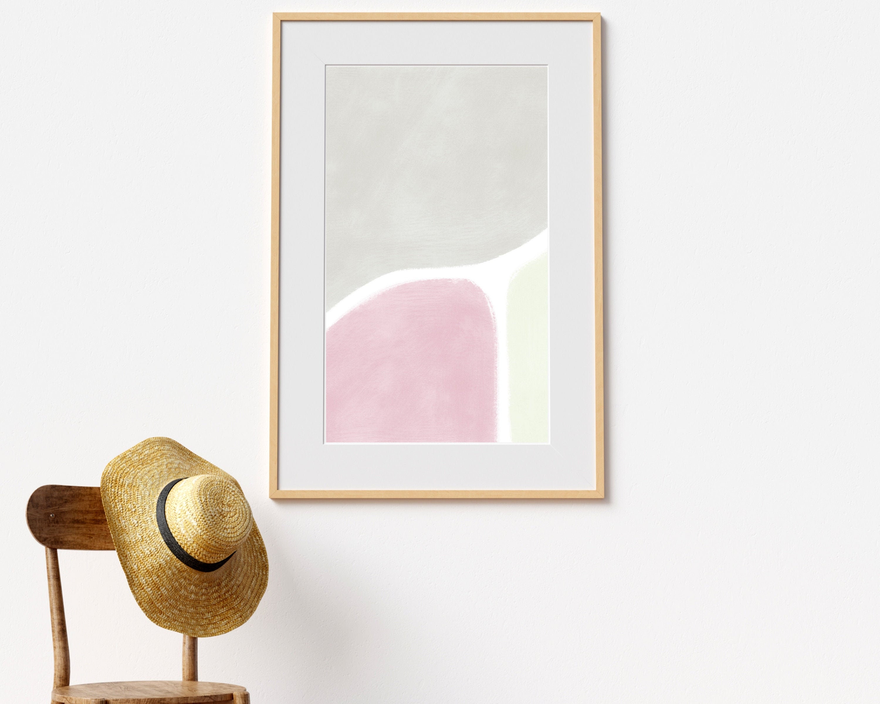 Pastel Art Print Soft Colors Printable Wall Art Digital Art | Etsy
