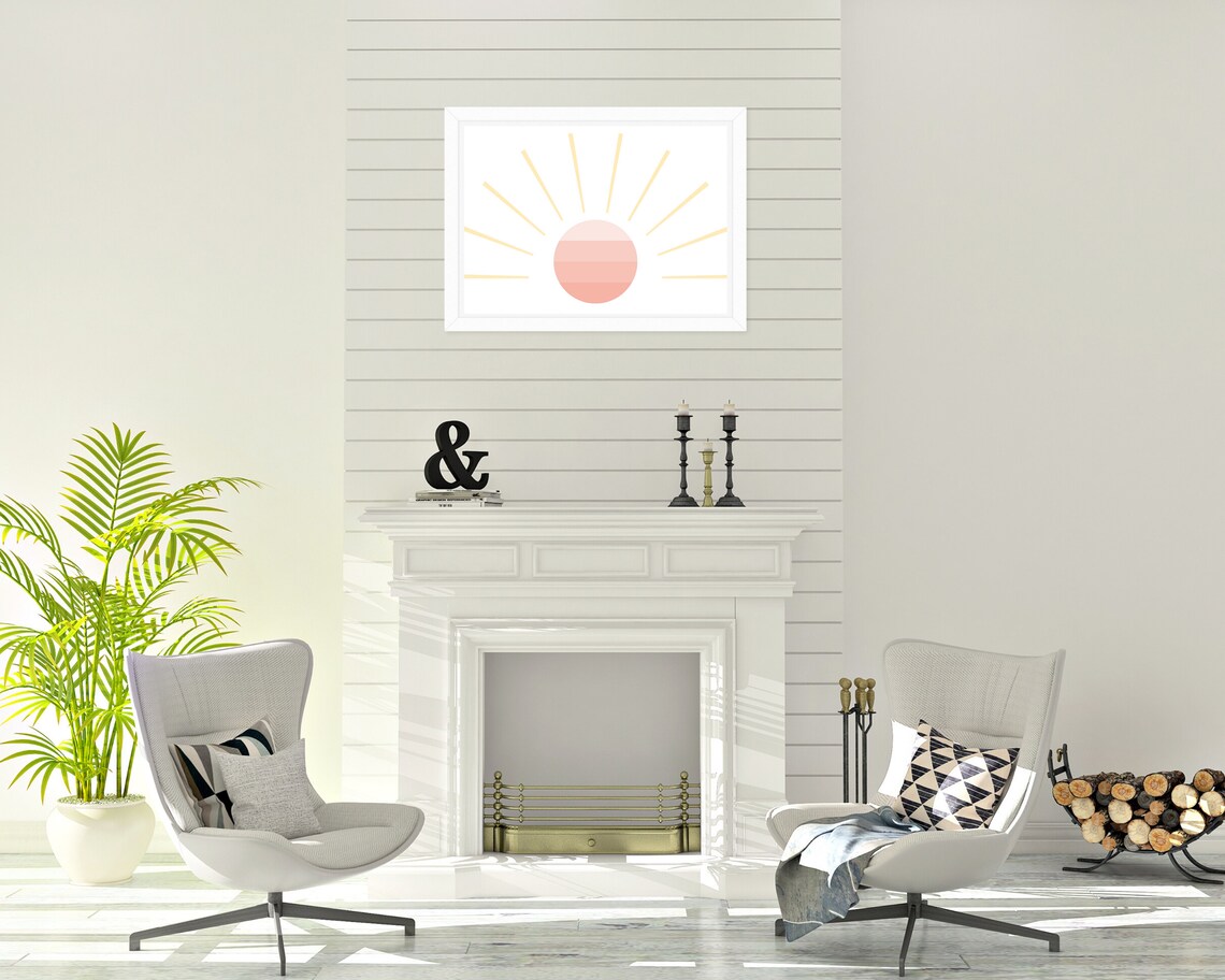 Sunshine Art Print Sun Art Decor Coastal Decor Beach Home - Etsy