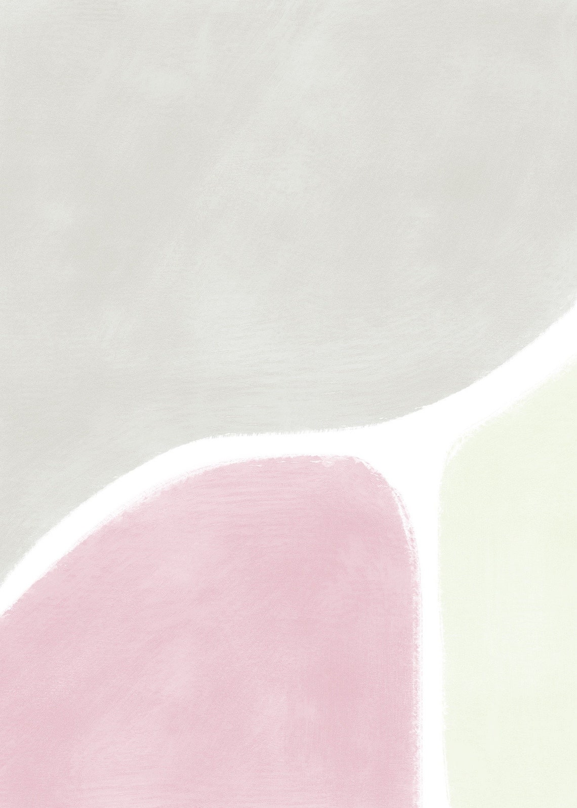 Pastel Art Print Soft Colors Printable Wall Art Digital Art - Etsy