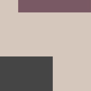 Earth Tone Geometric Art Print, Rectangular and Square Design, Instant ...