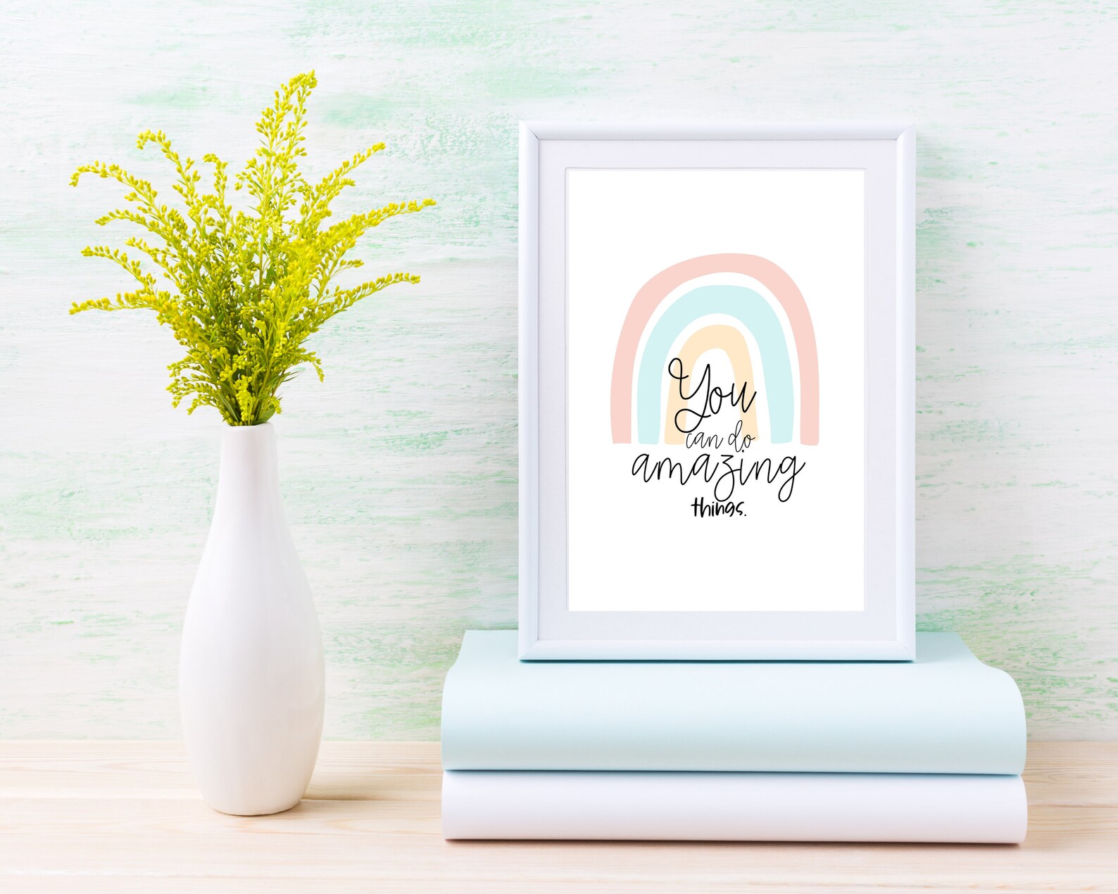You Can Do Amazing Things Art Print, Uplifting Quotes, Printable Wall ...