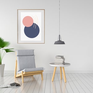 Unique Shape Print, Cute Colors and Design, Digital Art Print, Instant ...