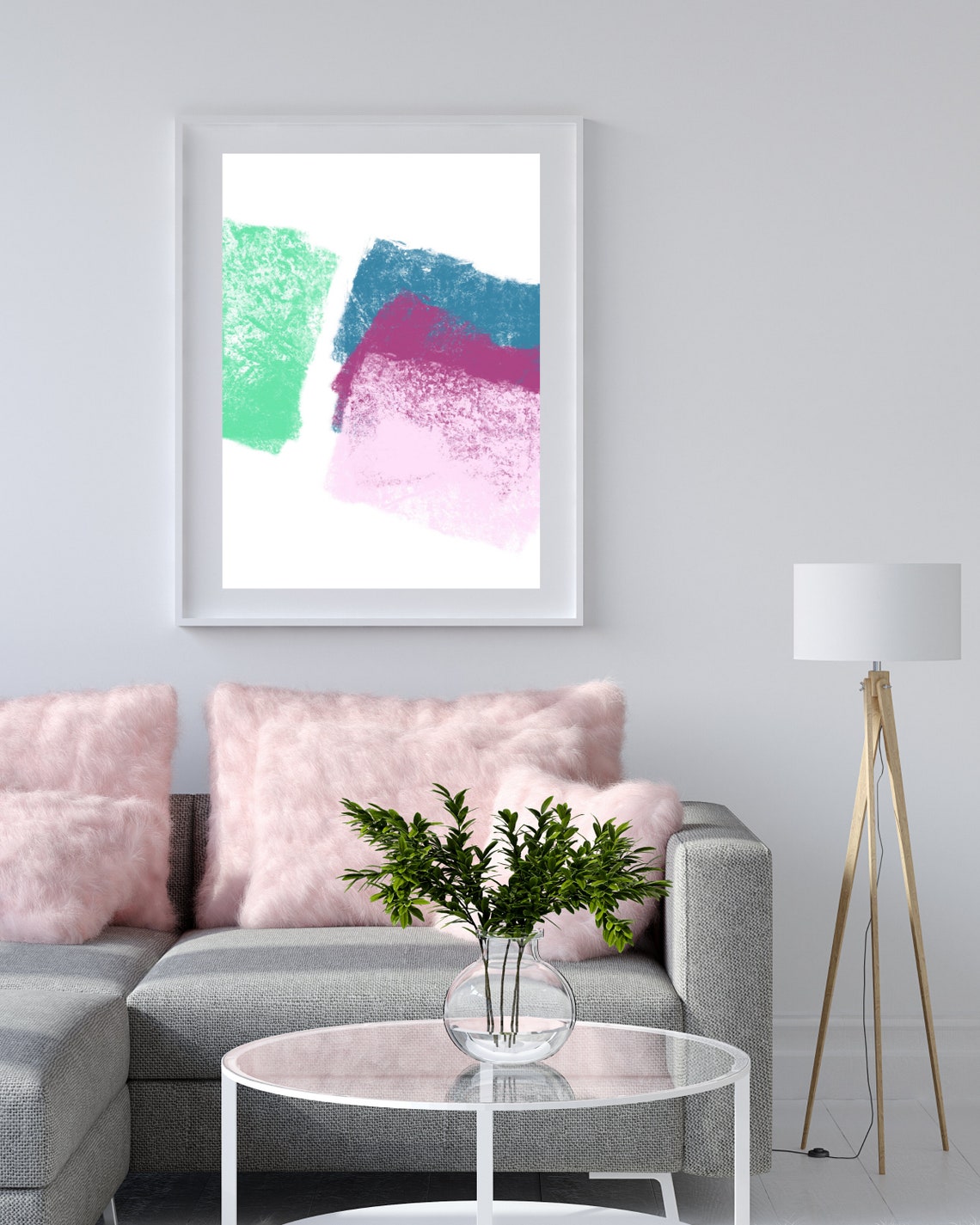 Vibrant Art Print Colorful Wall Art Abstract Home Decor - Etsy