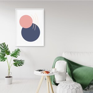 Unique Shape Print, Cute Colors and Design, Digital Art Print, Instant ...