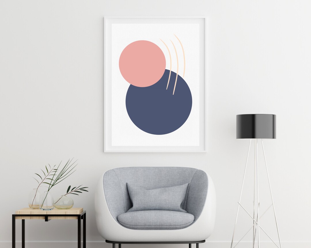 Unique Shape Print, Cute Colors and Design, Digital Art Print, Instant ...