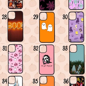 60 Halloween Aesthetic Phone Cases Custom Spooky Trick or Treat Ghost ...