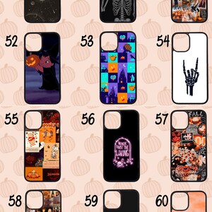 60 Halloween Aesthetic Phone Cases Custom Spooky Trick or Treat Ghost ...