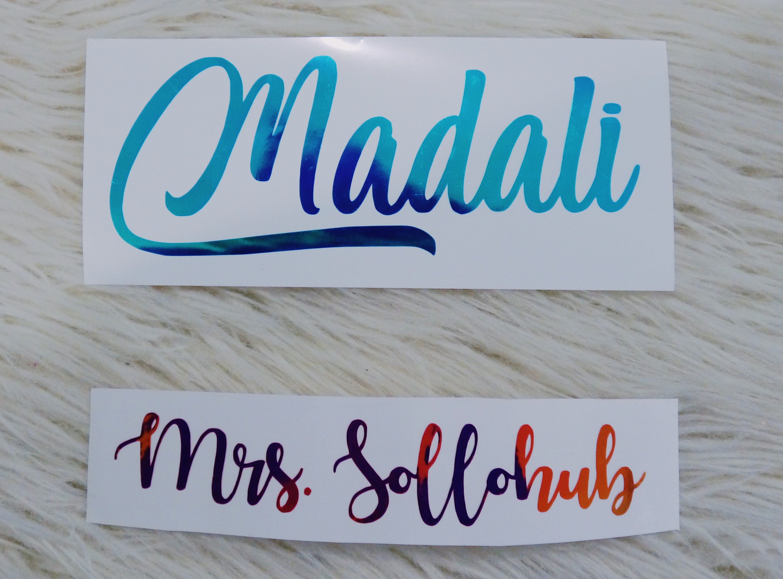 Create Your Own Vinyl Decal Custom Vinyl Decal Name Decal | Etsy