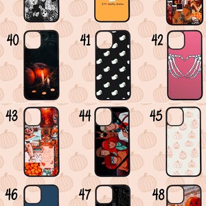 60 Halloween Aesthetic Phone Cases Custom Spooky Trick or Treat Ghost ...