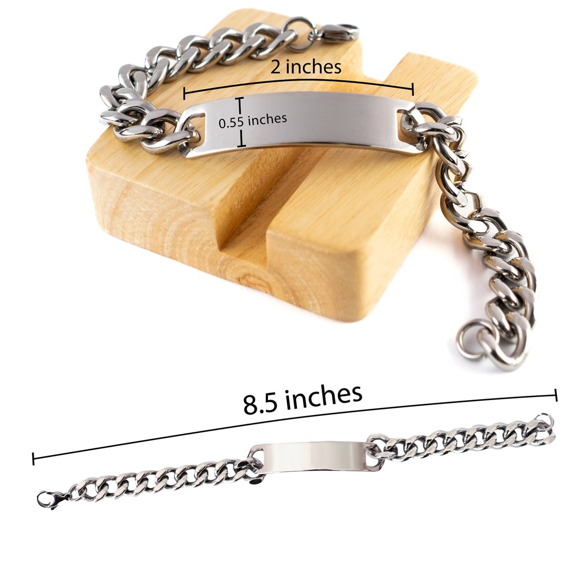 Son Bracelet From Dad Chain Stainless Steel Bracelet for Son Gift From ...