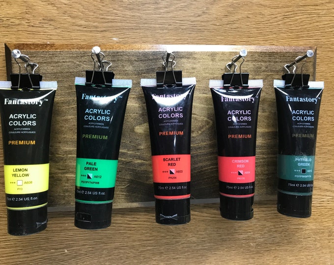 Paint Tube Holder - Paint Holder - Paint Tube Rack - Paint Storage ...