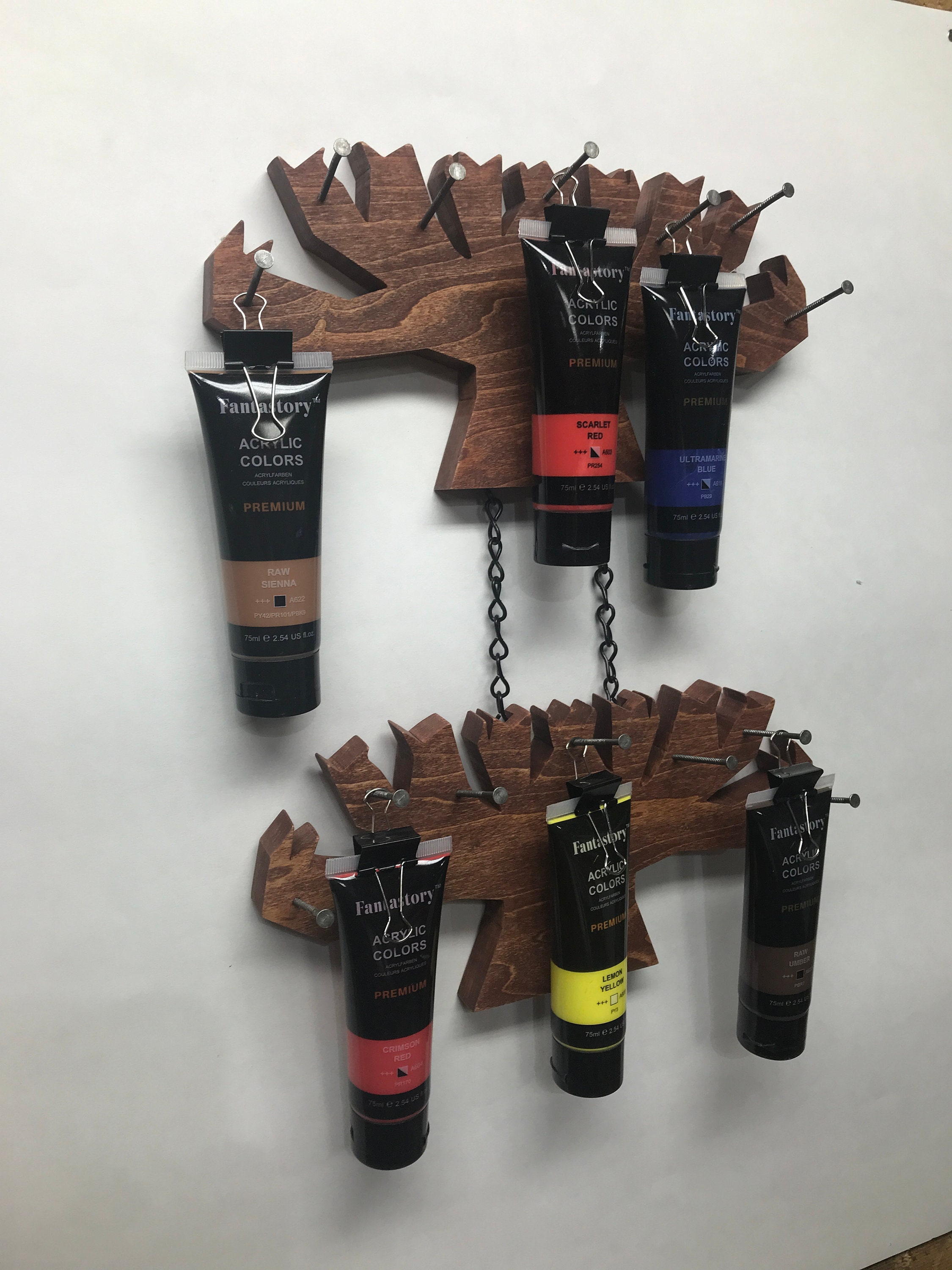 Paint Tube Holder Painting Storage Paint Tube Rack Paint | Etsy