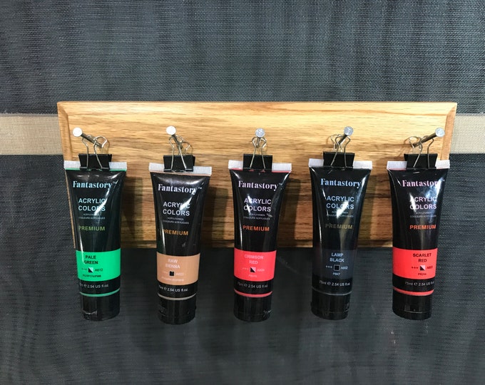 Paint Tube Holder - Paint Holder - Paint Tube Rack - Paint Storage ...