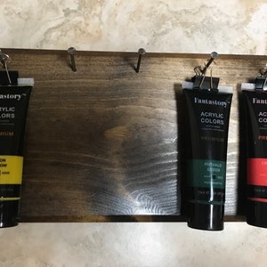 Paint Tube Holder - Paint Holder - Paint Tube Rack - Paint Storage ...