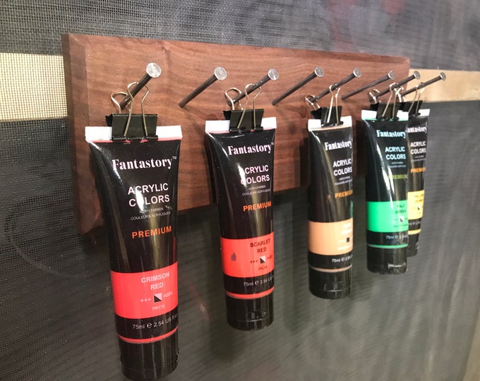 Paint Tube Holder - Paint Holder - Paint Tube Rack - Paint Storage ...