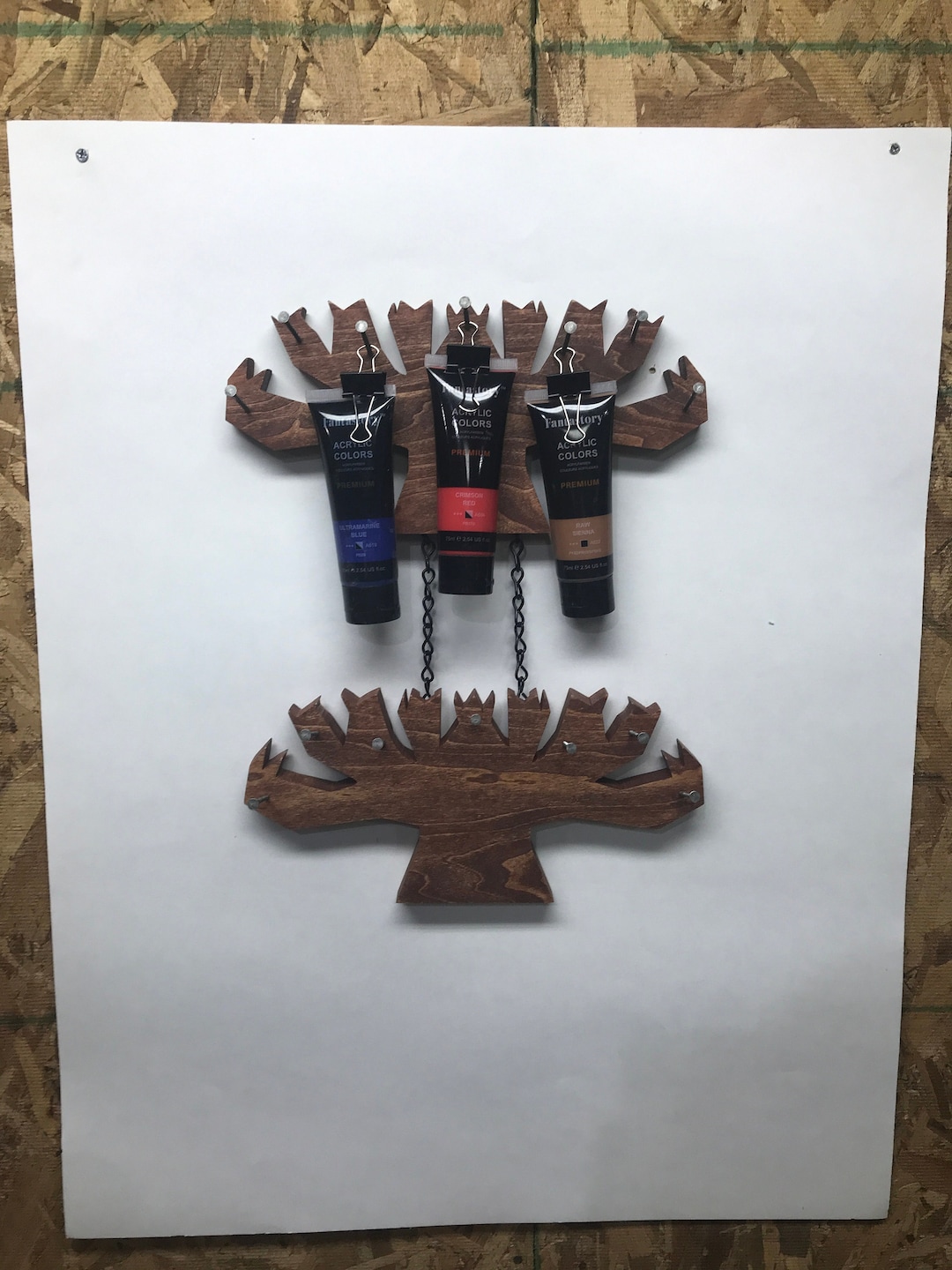 Paint Tube Holder - Painting Storage - Paint Tube Rack - Paint Tube ...