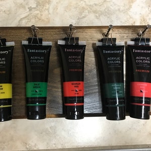 Paint Tube Holder - Paint Holder - Paint Tube Rack - Paint Storage ...