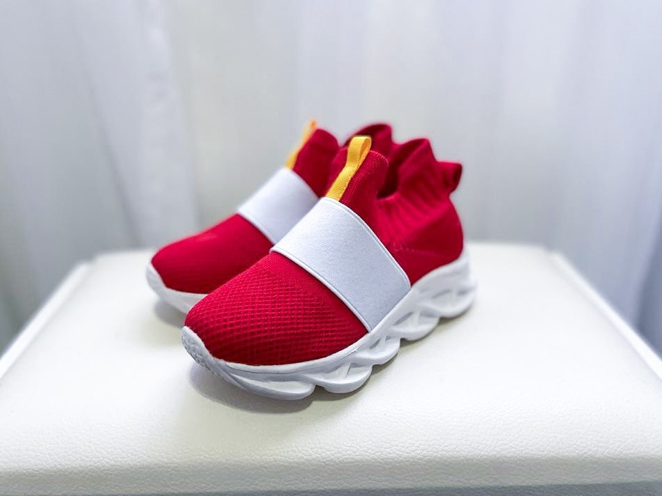 Sonic the Hedgehog Cosplay Shoes. Kids Trainers in Baby to Child Sizes ...