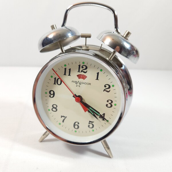 Wind up Alarm Clock - Etsy