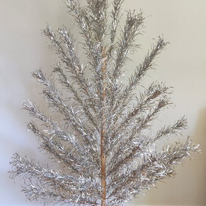 Vtg 6 Ft Tall 46 Branch Aluminum Evergleam Christmas Tree With Box ...