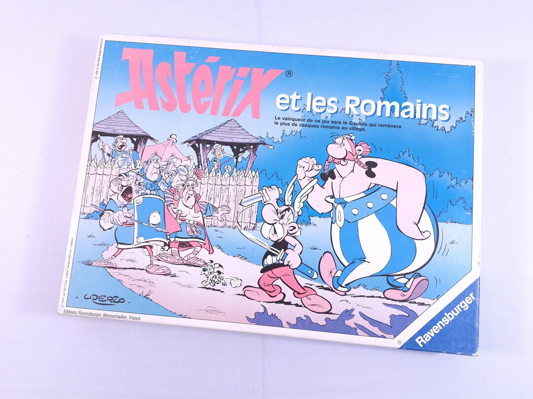 Vtg 1990 Astérix Et Les Romains Board Game, Français, Complet ...