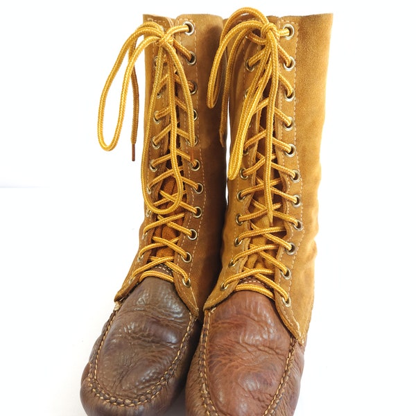 Moccasin Boots - Etsy