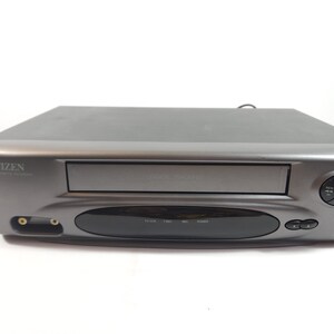 Citizen JVHS3987 Vcr Hi-fi Stereo VHS Player, Works - Etsy
