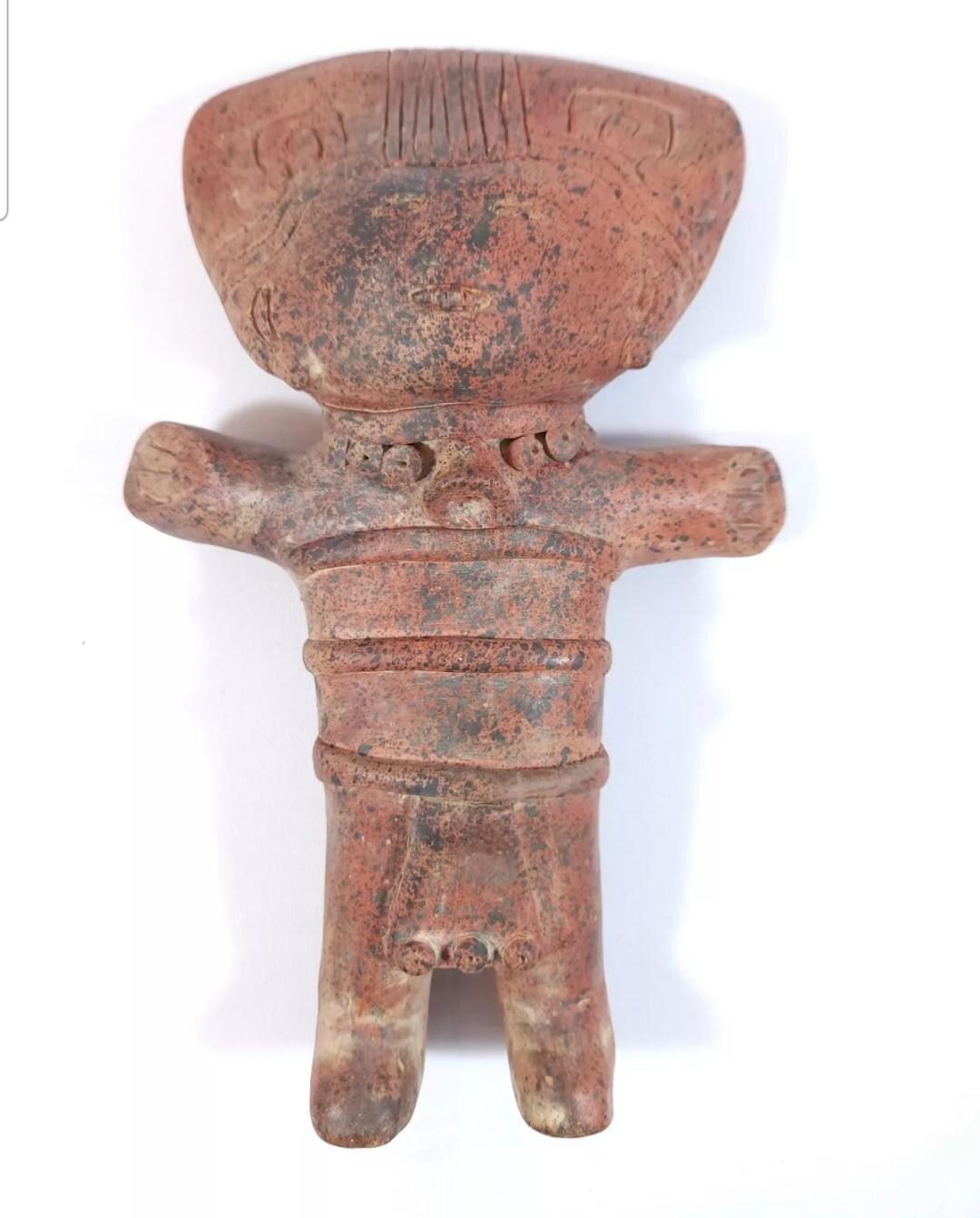 Mexican Aztec Mayan Inca Clay Terracotta Sculpture Figure, Pre ...