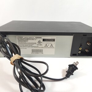 Citizen JVHS3987 Vcr Hi-fi Stereo VHS Player, Works - Etsy