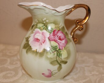 Lefton Pitcher - Etsy