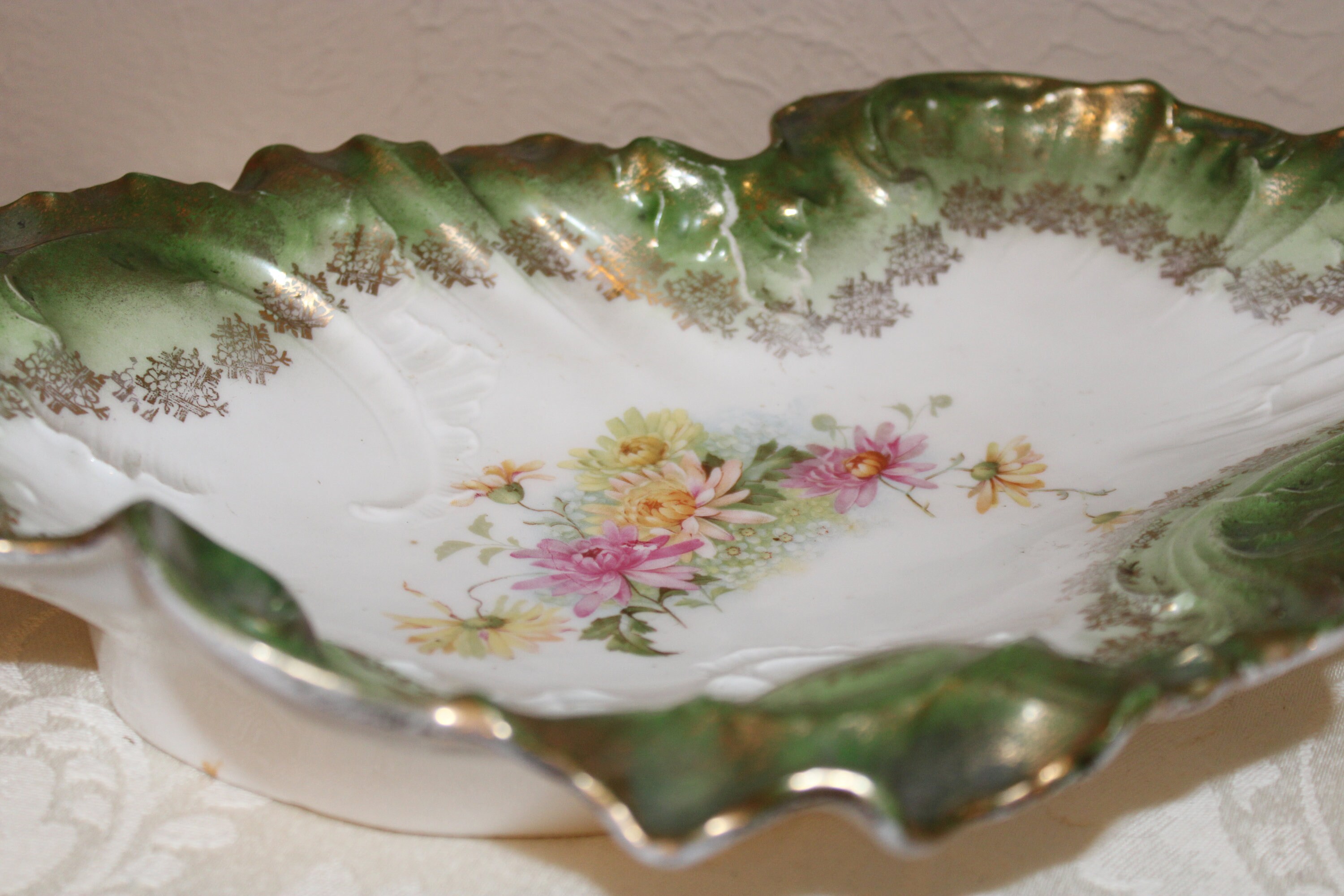 Antique Porcelain Serving Dish Carl Tielsch Germany - Etsy