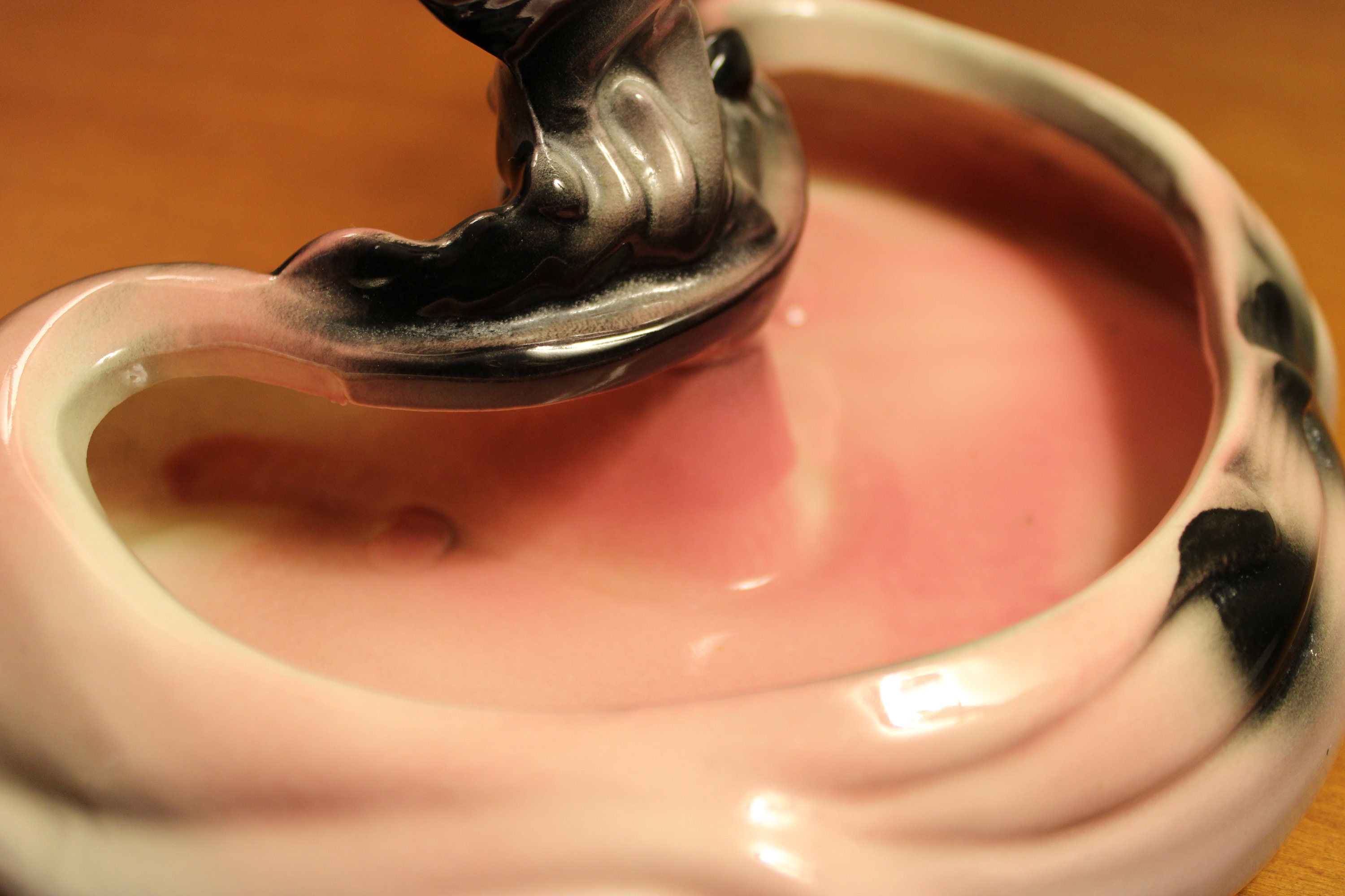 Hull Pottery USA 79 Flying Duck Planter Pink and Black - Etsy