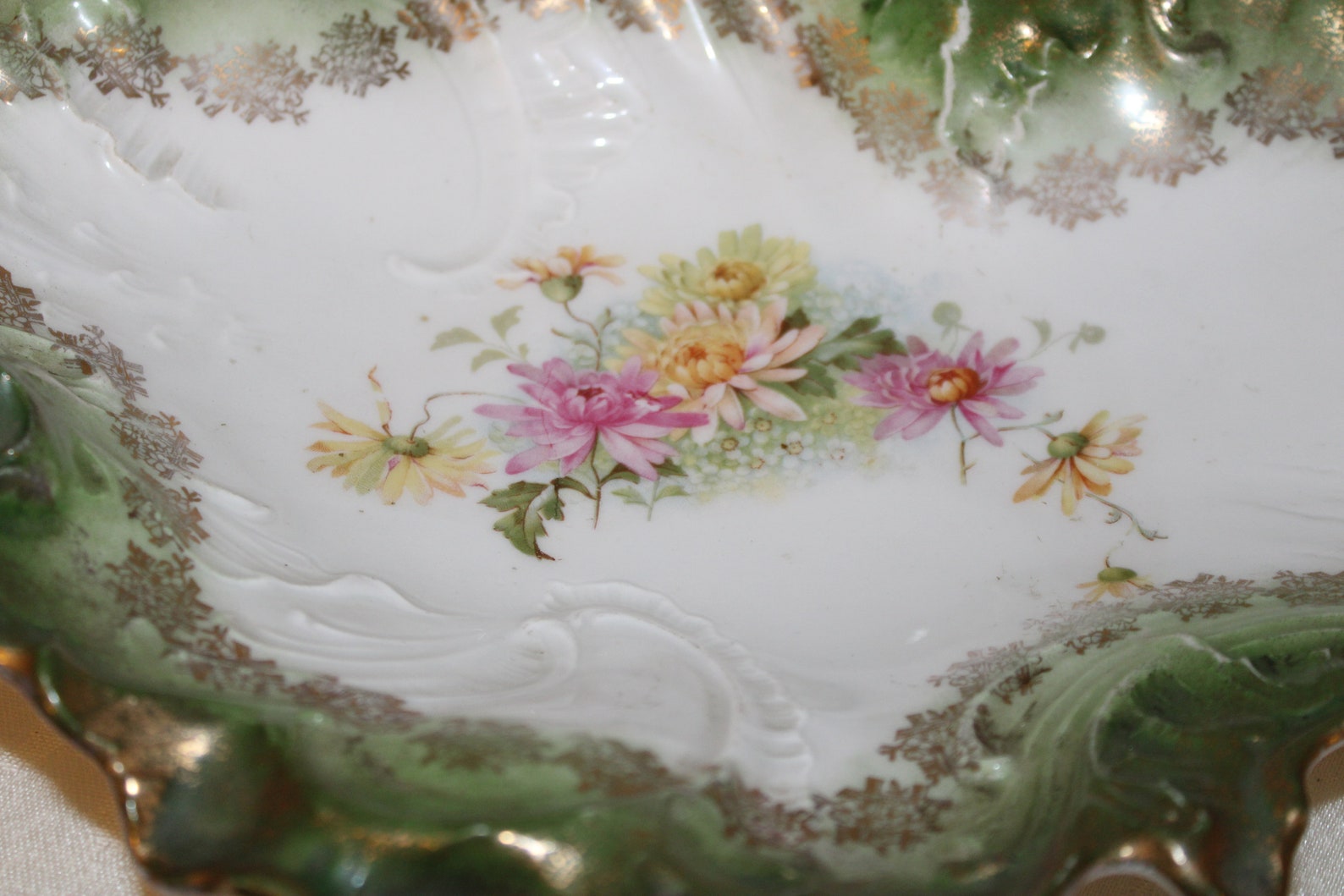 Antique Porcelain Serving Dish Carl Tielsch Germany - Etsy