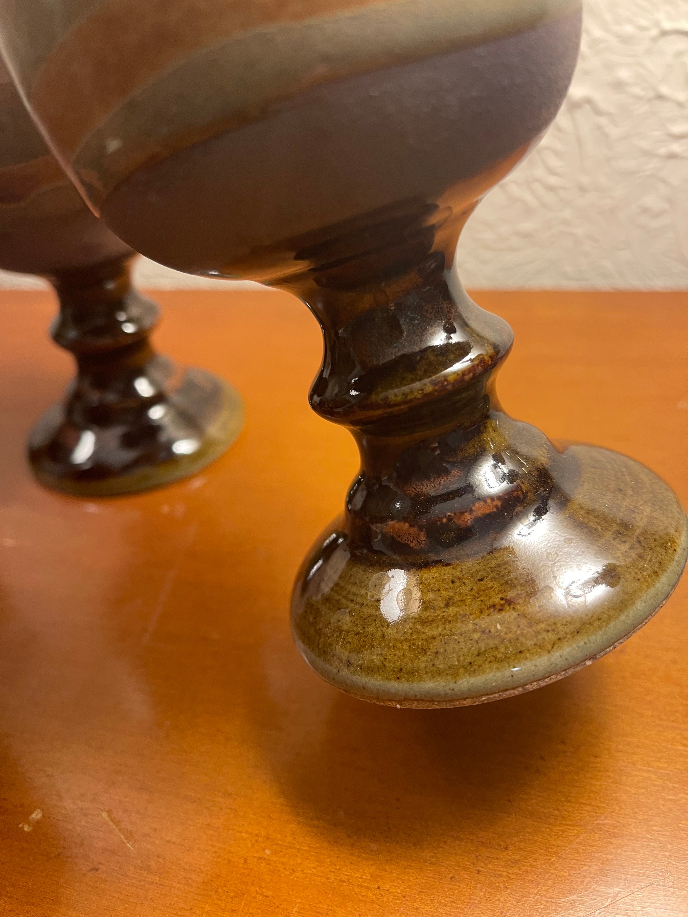 Otagiri Japan Stoneware Goblets 4 - Etsy